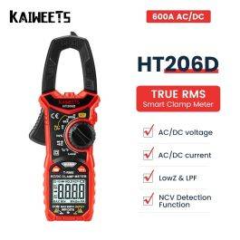 KAIWEETS HT208D INRUSH Clamp Meter, 1000 Amp AC/DC Current, 1000V AC/DC ...
