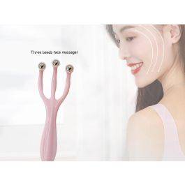 Three bead massager Steel bead facial massager
