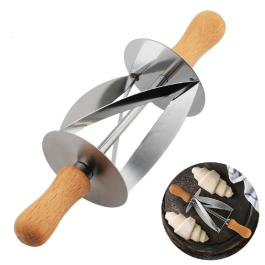 5 pieces for sale croissant tool roller stainless steel croissant ...