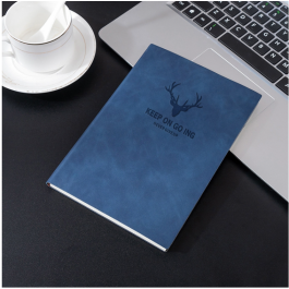 A5 business leather notebook conference office notepad student notebook ...