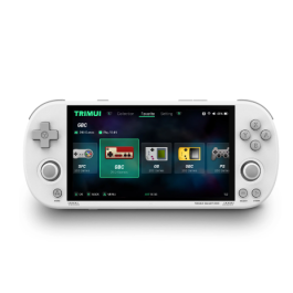HANHIBR Trimui Smart Pro 4.96Inch IPS Screen Handheld Game Console 128GB Open Source Pocket ...