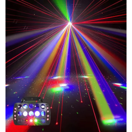 4 in 1 RGB laser rain butterfly laser light-B23