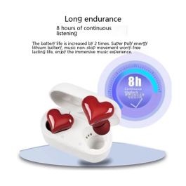 Japan's popular heartbuds heart-shaped headphones for loving girls in ...