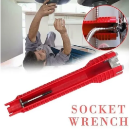 8-in-1 Demolition Worker Pipe Wrench Set