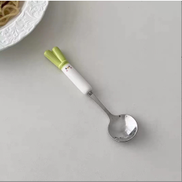 Spring onion spoon fork chopsticks stainless steel
