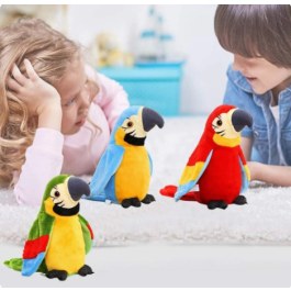 Cute Talking & Waving Wings Parrot Toy