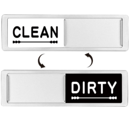Dishwasher Double Sided Magnetic Stickers Clean Dirty Signs ...