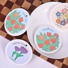 Compressed Wood Pulp Sponge Dish Washing Kitchen Scrubber, 5 Pack ...