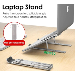 Adjustable Aluminum Laptop Stand