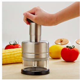 Stainless Steel Vegetable Cutter Onion Maker Garlic Press Kitchen Gadgets