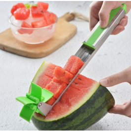 Windmill Watermelon Cutter Stainless Steel Fruit Cutting Tool