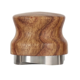 Pear Wood Stainless Steel Coffee Compressor