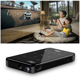 P09 Portable 4K Ultra HD DLP Mini Smart Projector with Infrared Remote ...