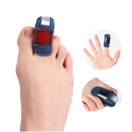 Sprained and dislocated toe support belt