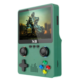 X6 3.5inch HD Screen Handheld Game Console 32GB 10000 Games with Dual ...
