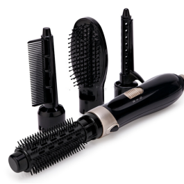 Pitch 4-in-1 Hair Dryer + Curling Massage Comb + Small Curling Iron ...
