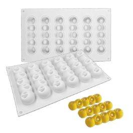 6 consecutive concave ball long cake molds DIY baking dessert molds