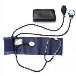 Manual Blood Pressure Meter with Stethoscope Double Tube and Double ...