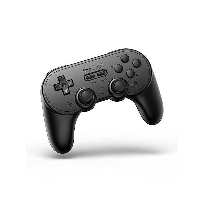 8BitDo Pro 2 Bluetooth Controller for Switch PC Android Steam Deck Gaming Controller for iPhone iPad macOS and Apple TV G Classic Edition