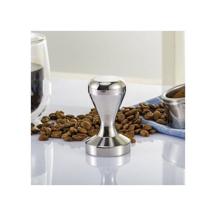Stainless Steel Powder Press Flat Bottom Coffee Powder Hammer