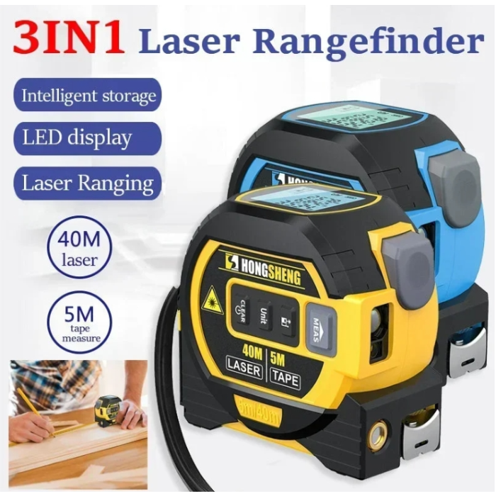 Measurin Sight 3-In-1 Infrared Laser Tape Measuring