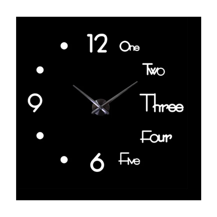 Wall sticker clock