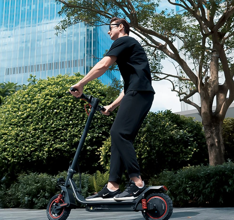 Scooter i10 Pro Electric Scooter, 800W Motor, 48V 15Ah Battery, 10-inch ...